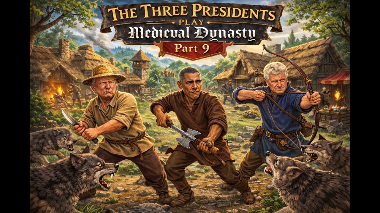 The Three Presidents Play Medieval Dynasty Part 9 - YouTube