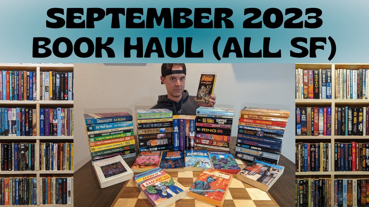 September 2023 Book Haul [50 Science Fiction Mass Market Paperbacks ...