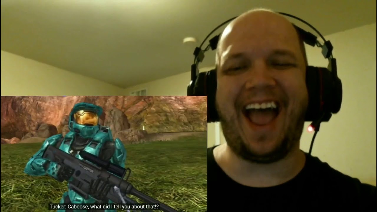 Blind reaction: Red vs. Blue Season 5, Episode 98-99 - YouTube
