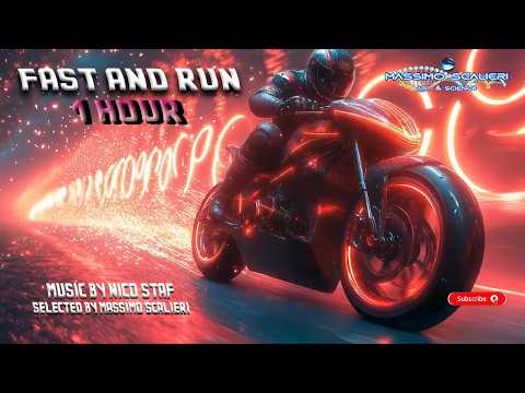 Fast and Run - Nico Staf - 1 HOUR 🔥 - Royalty Free Electronic Music - EDM [YouTube Audio Library]