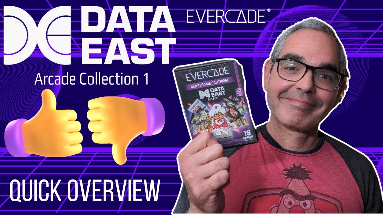 Evercade- DATA EAST Arcade Collection 1 - Ranking Every Game (Cartridge ...