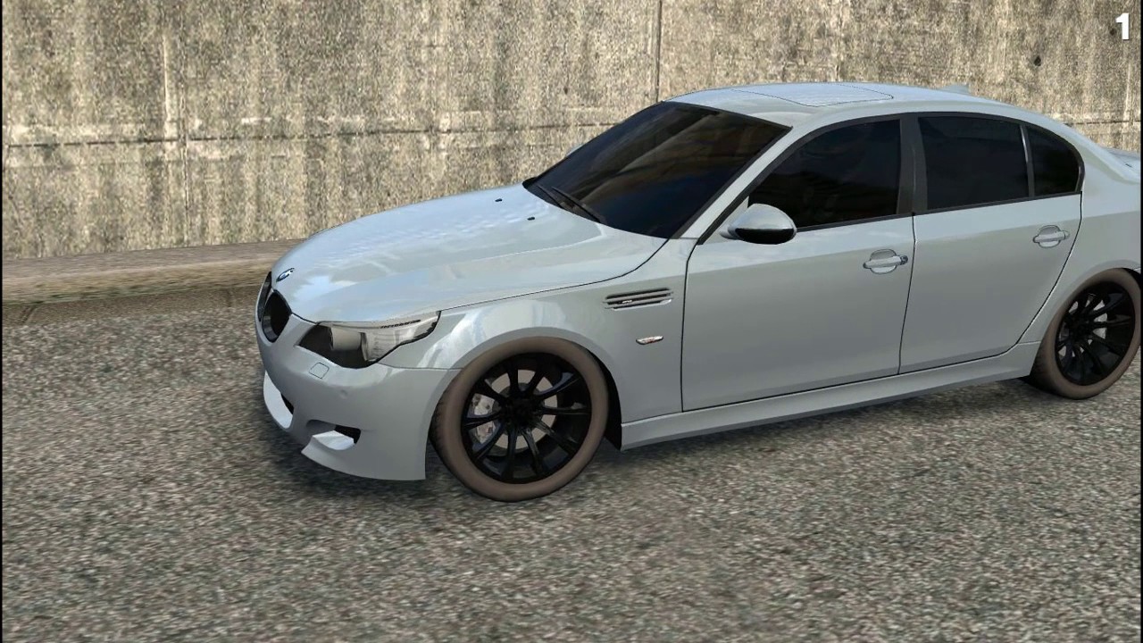 LFS-BMW M5 E60 - YouTube