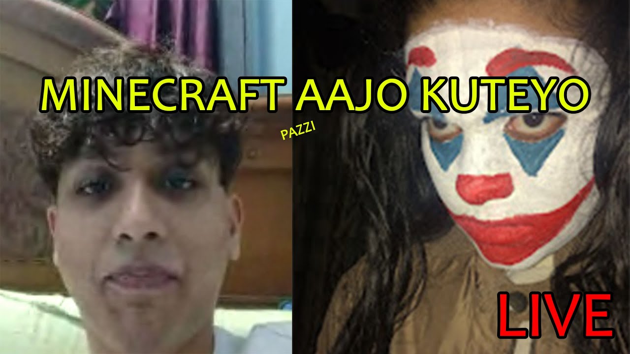 GANDI MINECRAFT WITH PAZZI LIVEEE - YouTube