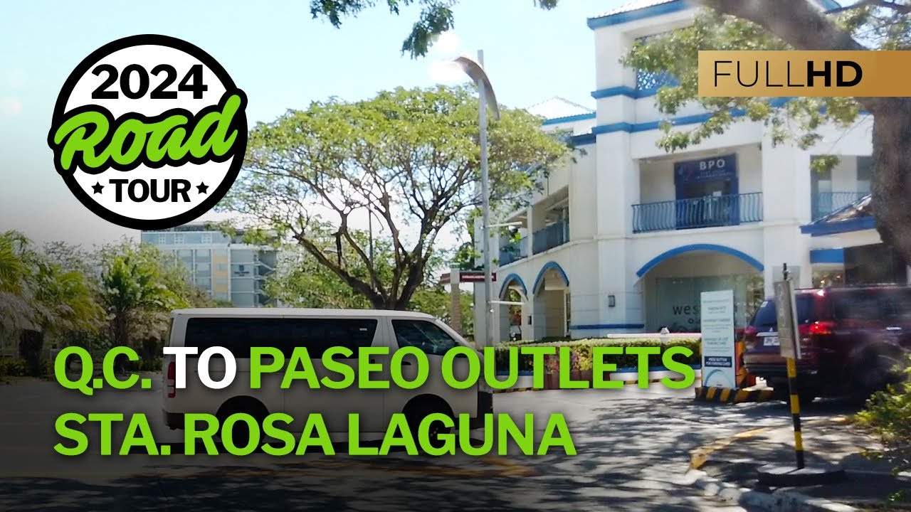 Monday Drive going to Paseo Outlets in Sta. Rosa Laguna from Quezon ...