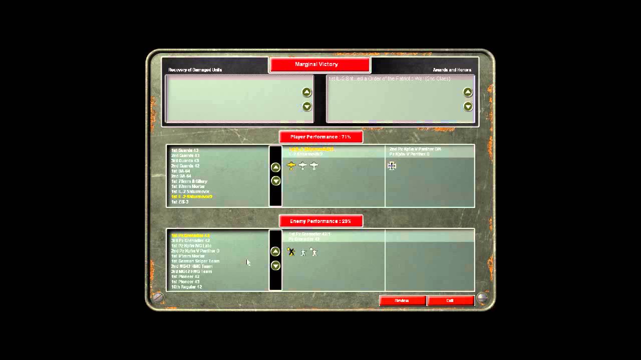 Panzer Command OstFront third PBEM meeting engagement last part - YouTube