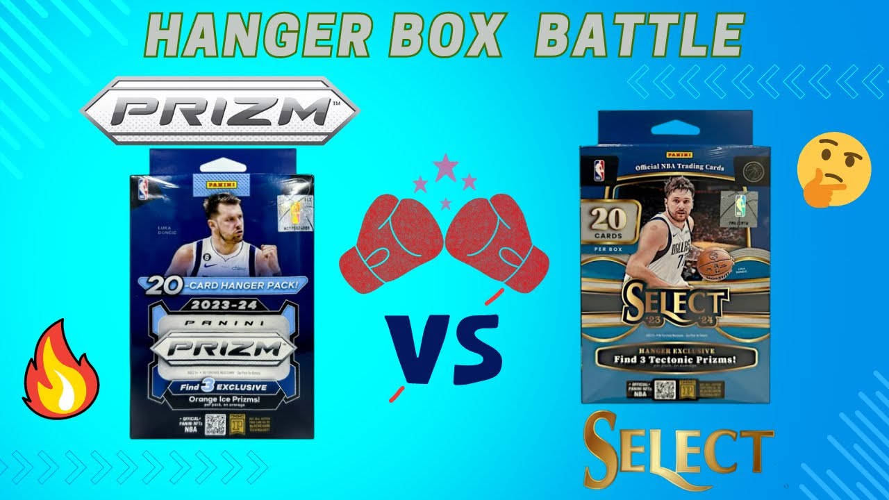 HANGER BOX BATTLE! 2023-24 PRIZM VS. SELECT 🏀 HANGER BOXES! ANOTHER ...