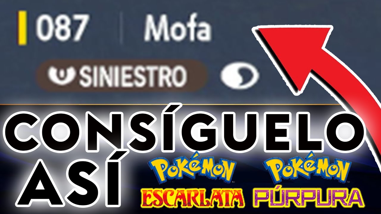🤔 ¿Cómo Conseguir MOFA en Pokémon Escarlata y Púrpura? 🏍️ AQUÍ TE LO ...