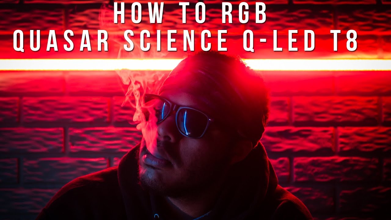 Quasar Science Q-led T8 | How To Change Colors - YouTube