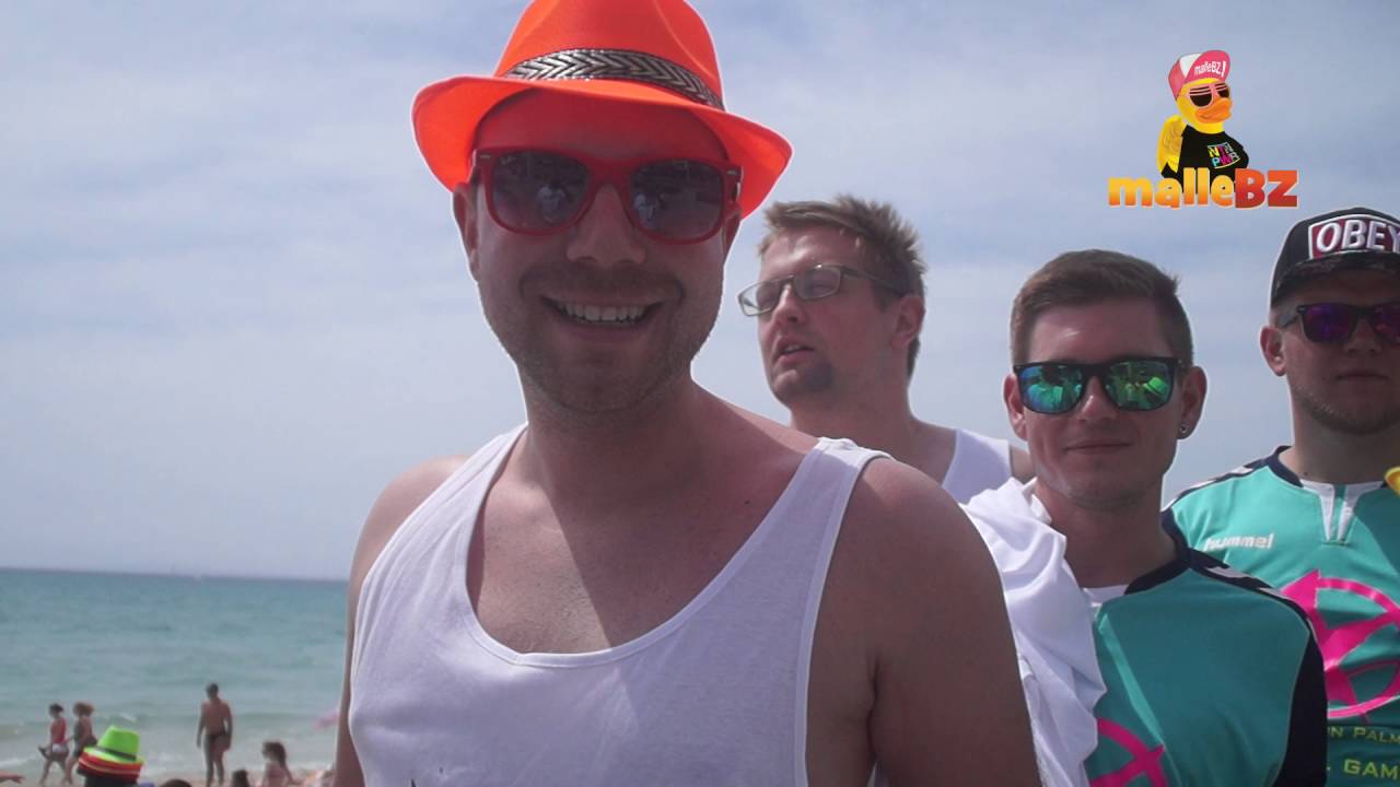 Die Eimer kehren zurück an den Ballermann - YouTube