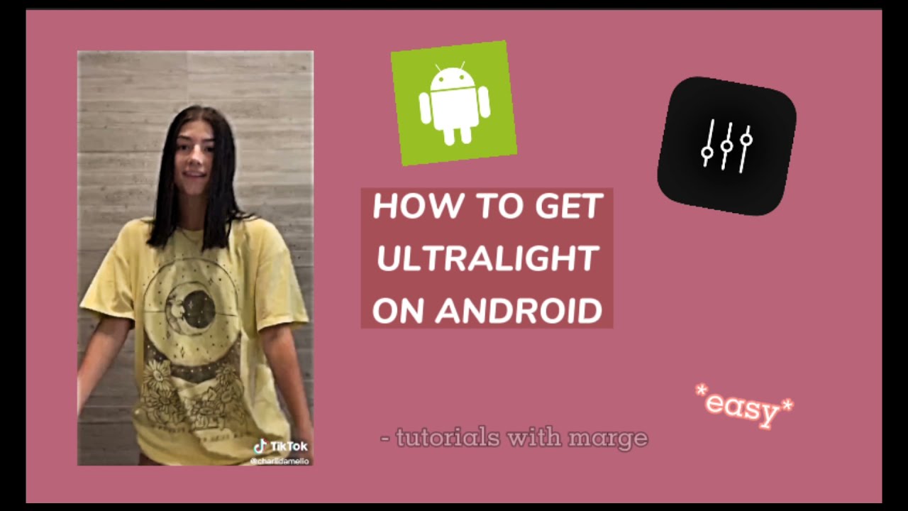 HOW TO GET ULTRALIGHT ON ANDROID *easy* | tutorials with marge - YouTube
