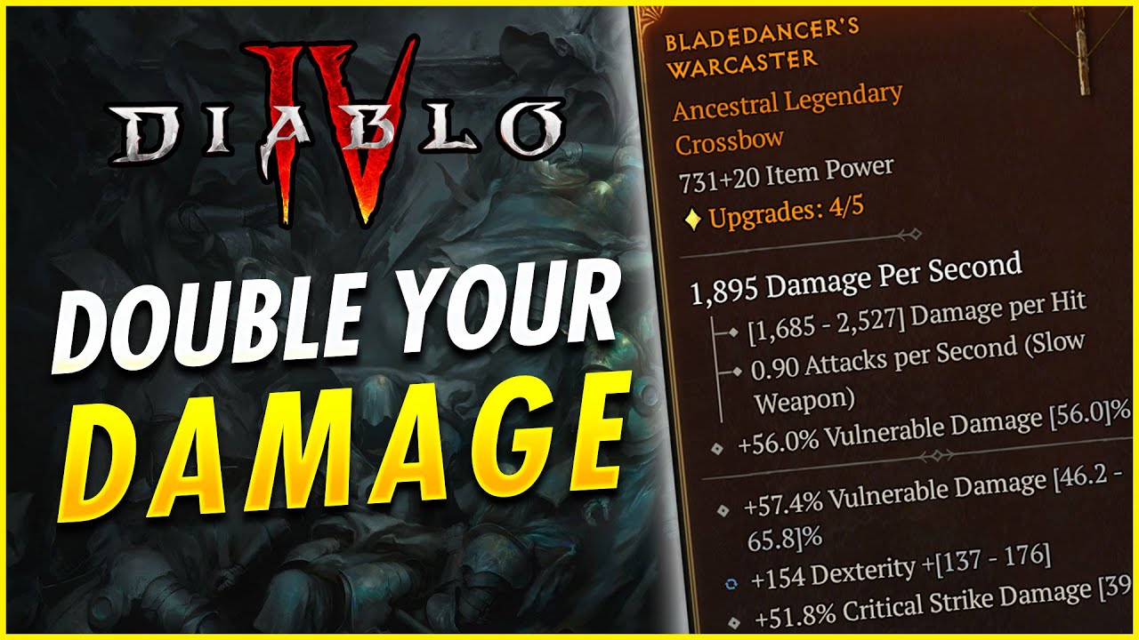 These BROKEN Stats Double Your Damage! Diablo 4 Gear Guide - YouTube