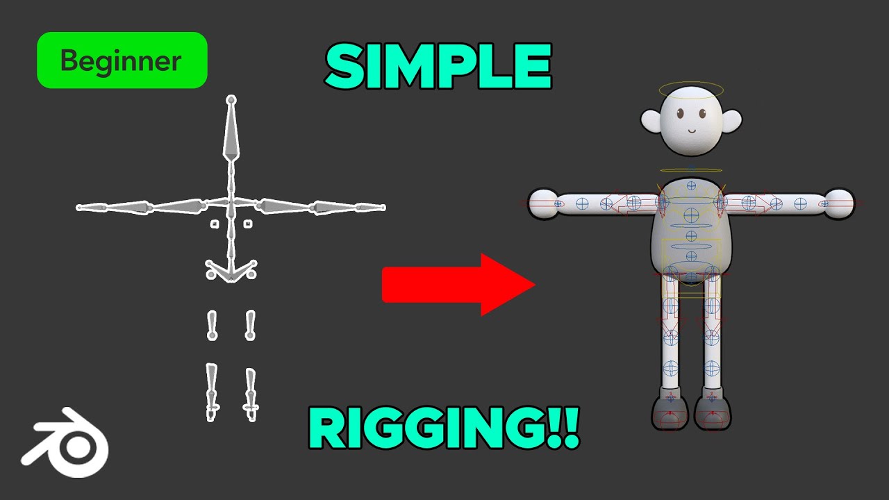 Simple Rigging in Blender | Part 01 - YouTube
