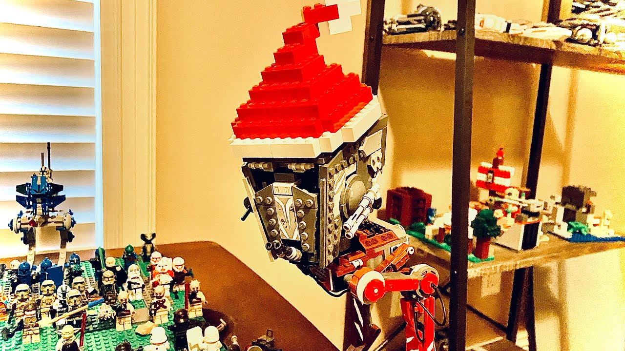 My Lego Santa Hat Moc - YouTube