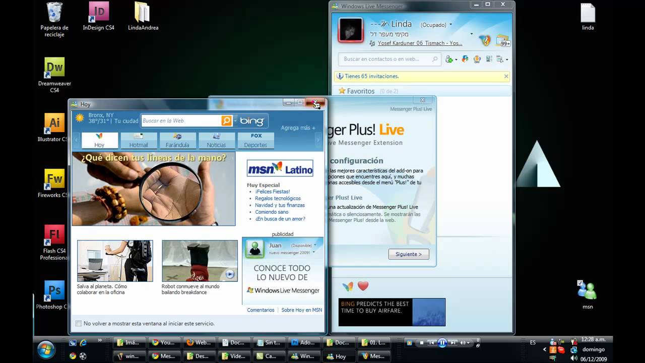 como instalar Messenger Plus (MSN) - YouTube