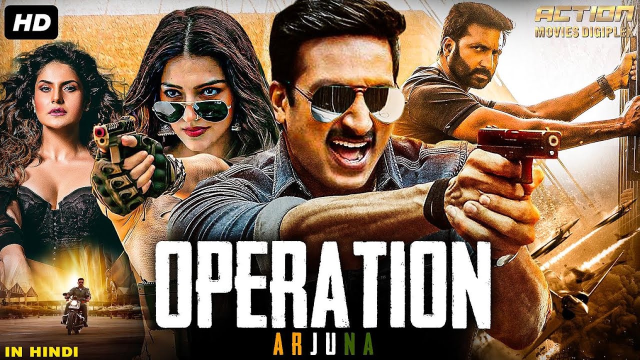 OPERATION ARJUNA - Hindi Dubbed Full Movie | Gopichand, Zareen, Mehreen ...