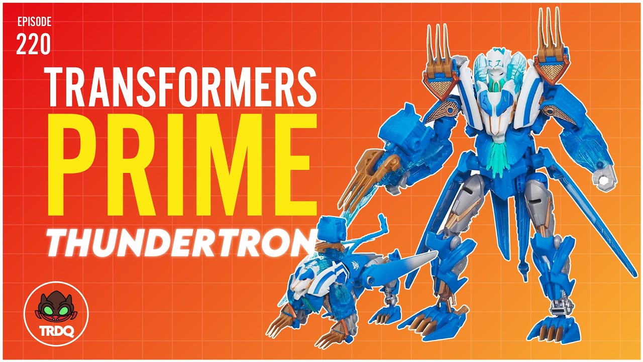 TRDQ: Transformers Prime Thundertron review - YouTube