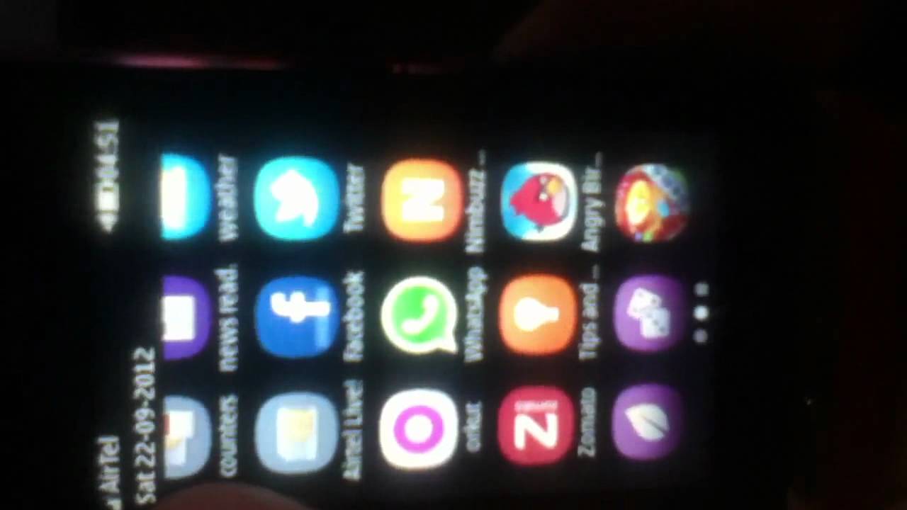Nokia Asha 311 Angry Birds - YouTube