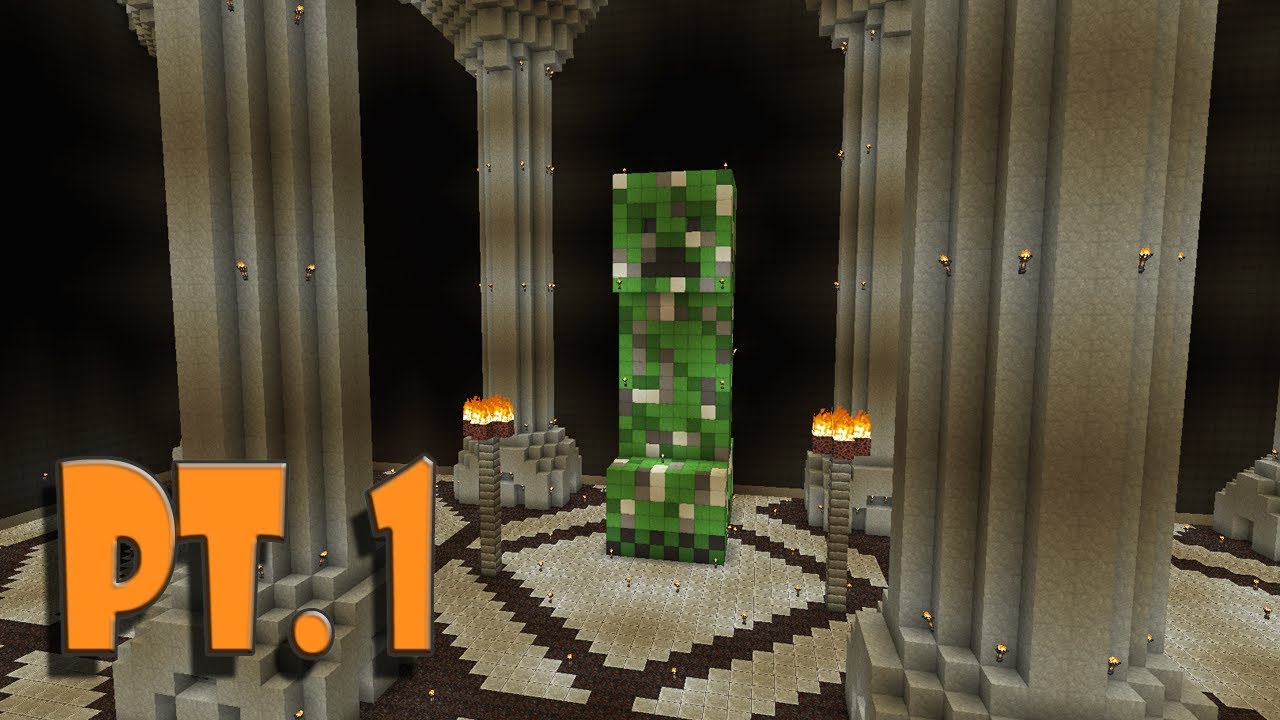 Minecraft: Slime Trap - Let's Upgrade the Creeper Temple! (Part 1 ...