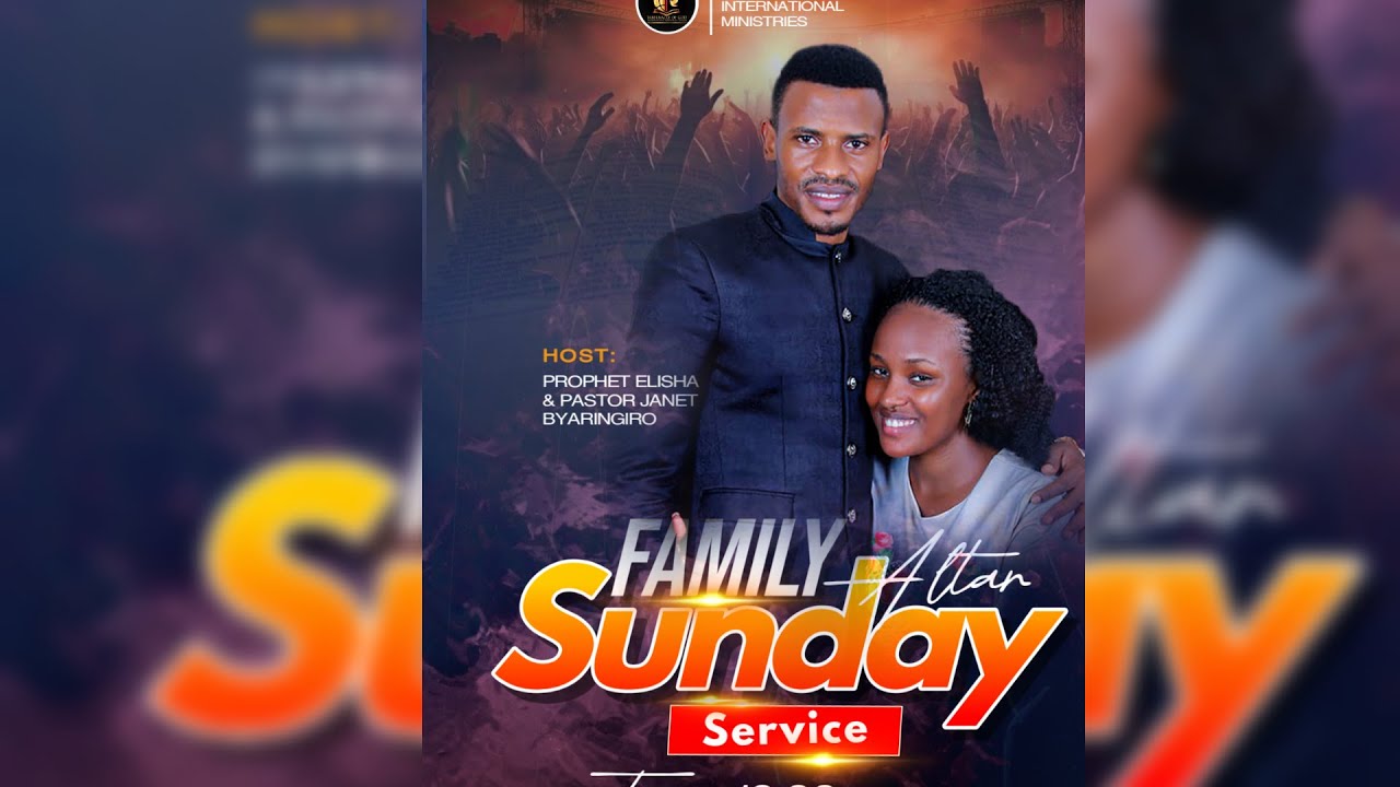 FAMILY ARK SUNDAY SERVICE: IN THE MONTH OF JACOB'S BLESSINGS - 31ST ...