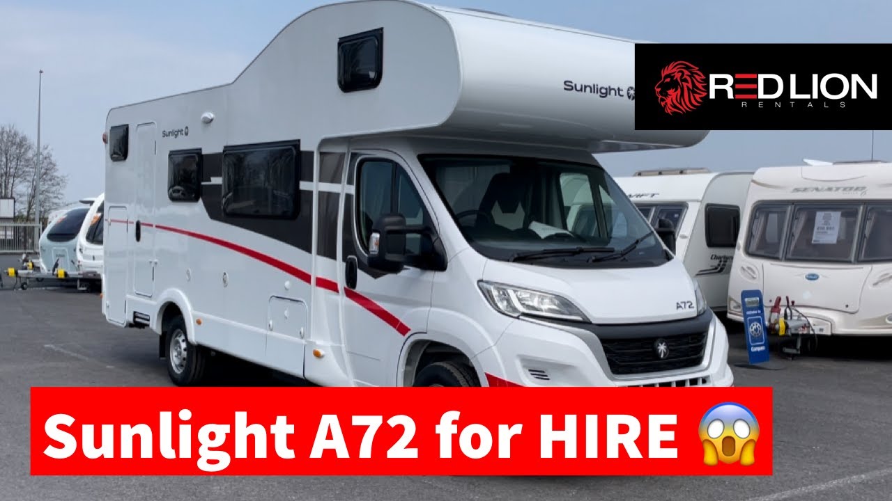 BRAND NEW 2022 Sunlight A72 6 Berth Motorhome!! - YouTube