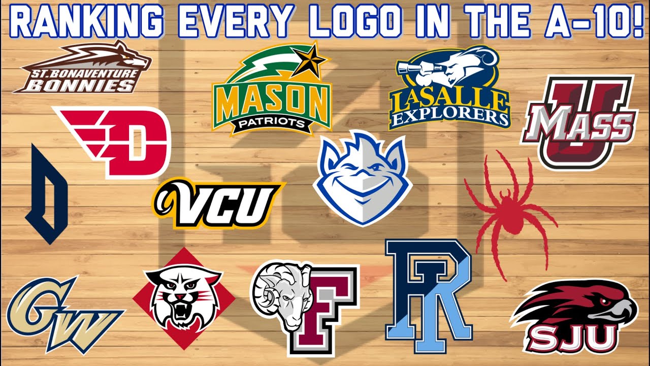 Ranking Every Atlantic-10 Logo! - YouTube