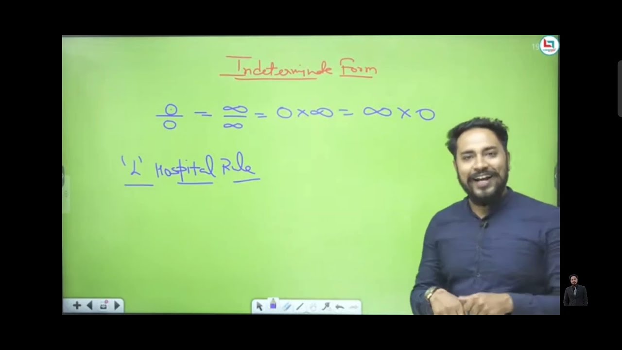 indeterminate form math by Niraj baisla sir - YouTube