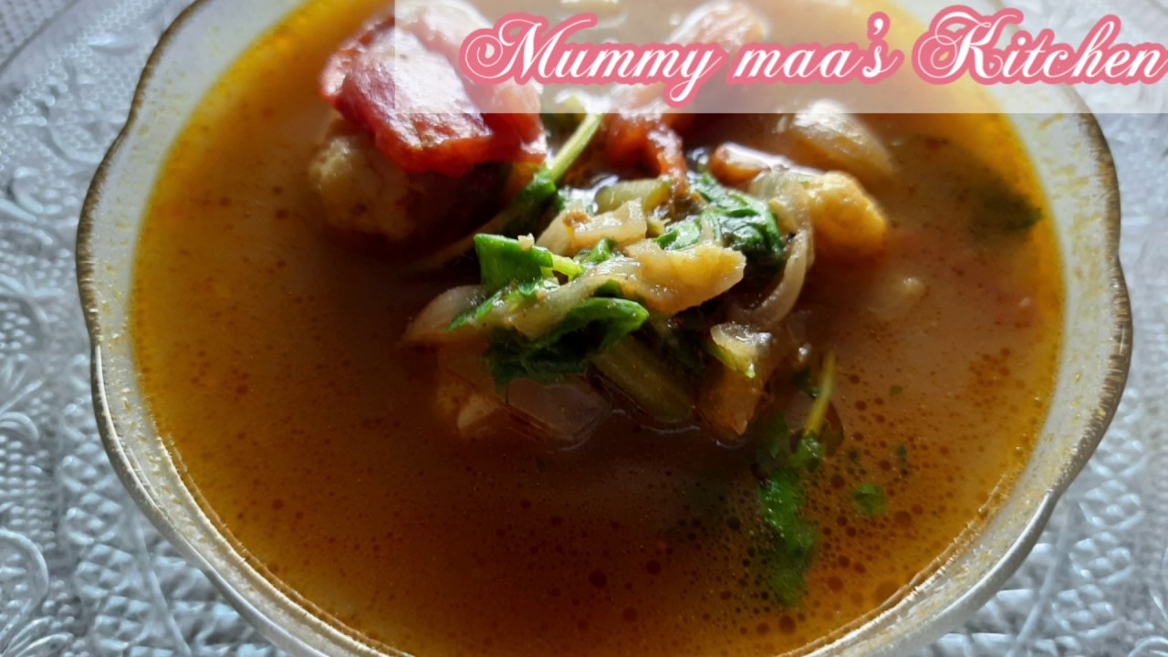 Vegetable soup / Soup for rice @Mummy maa's Kitchen - YouTube