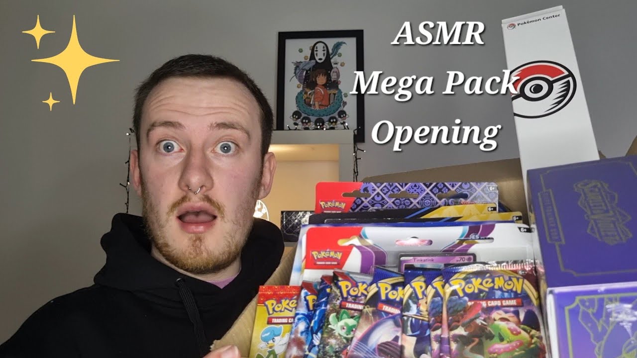 ASMR: Mega Pokémon Pack Opening Crazy Pulls 🚀 - YouTube