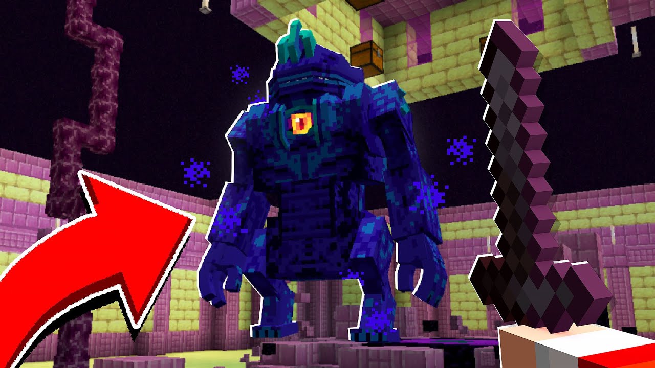 CONHEÇA O NOVO BOSS PODEROSO DO FIM NO MINECRAFT!! - YouTube