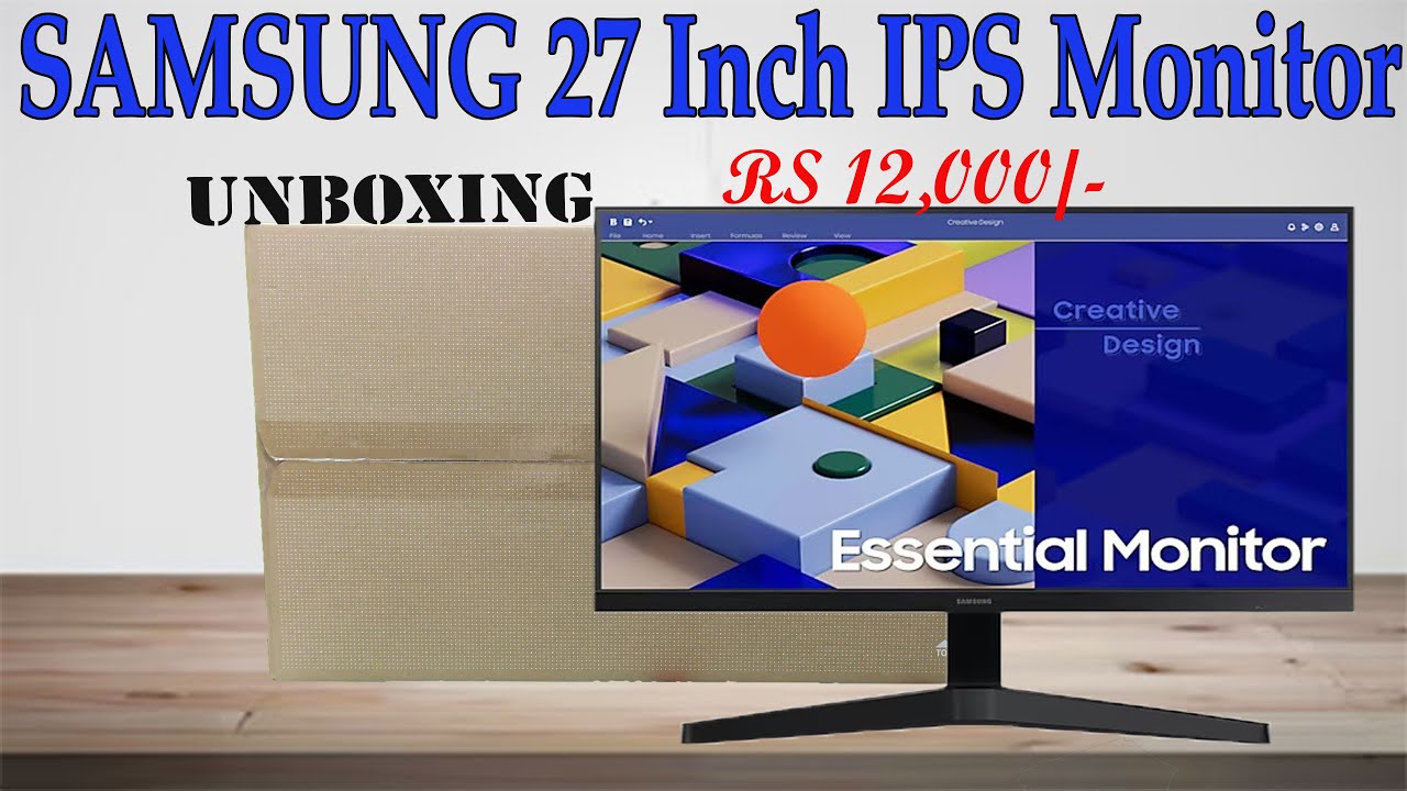 Best 27 inch Monitor with IPS Panel | Samsung S3 27 inch Monitor ...