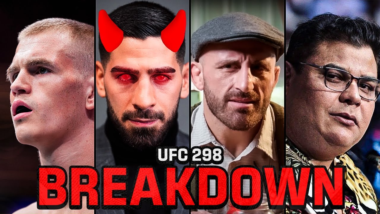 UFC 298 Predicts | Ian Garry Drama? Volk too old? Merab better wrestler ...
