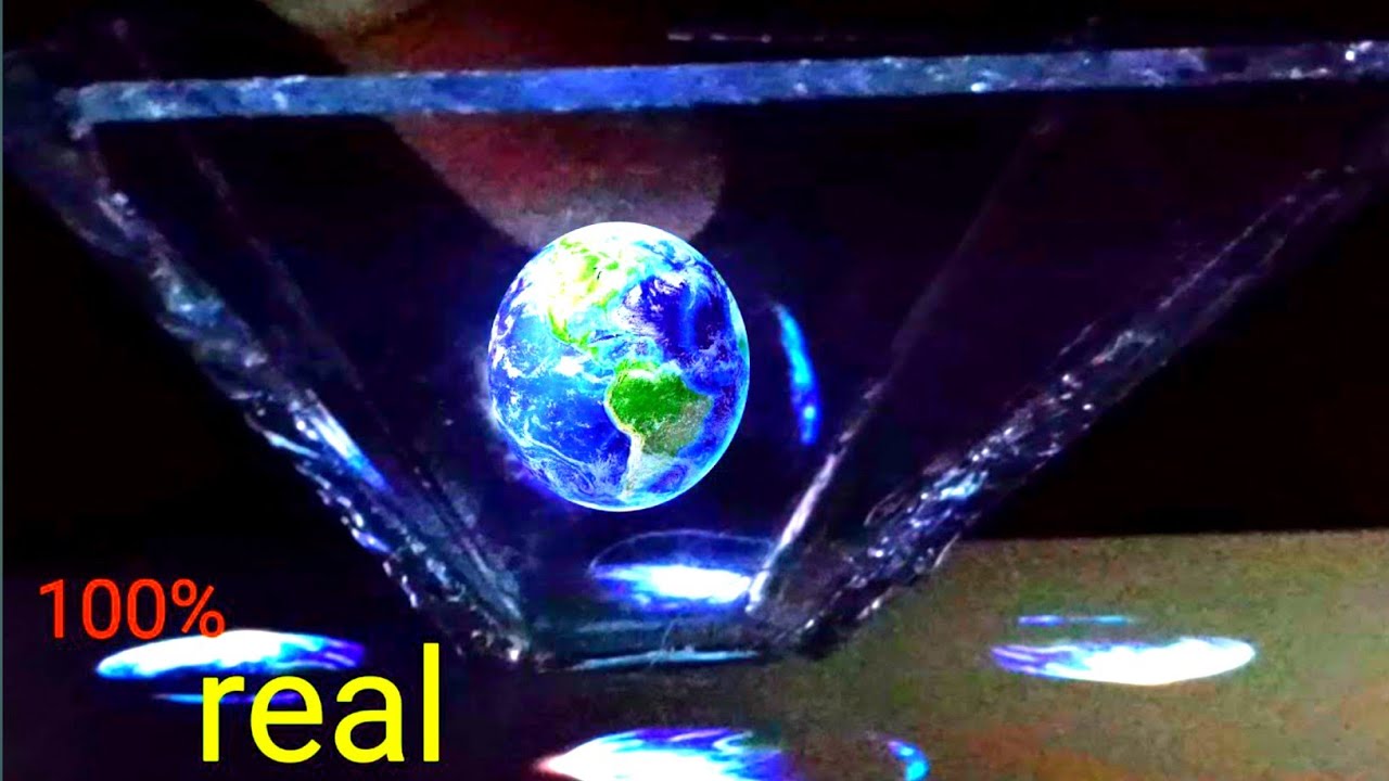 DIY 3D Hologram Projector Make /how to make 3D Hologram.B Experiment ...