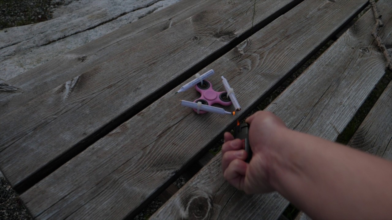 Bottle rocket Firework Fidget Spinner - YouTube