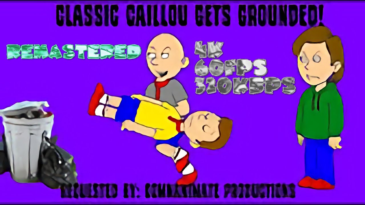 Classic Caillou Throws Caillou in the trash/Caillou dies/Classic ...
