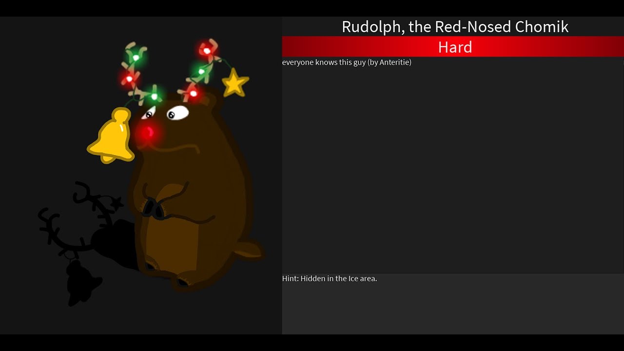 How to get "Rudolph, the Red-Nosed Chomik" FTC - YouTube