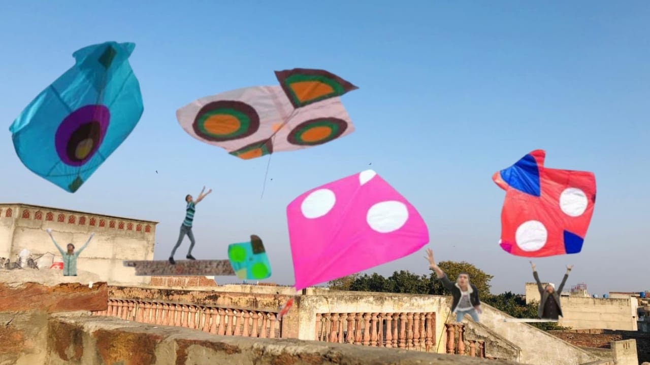 6 tukkal kite's caught with new trick || how to catch (patang) & kitez ...