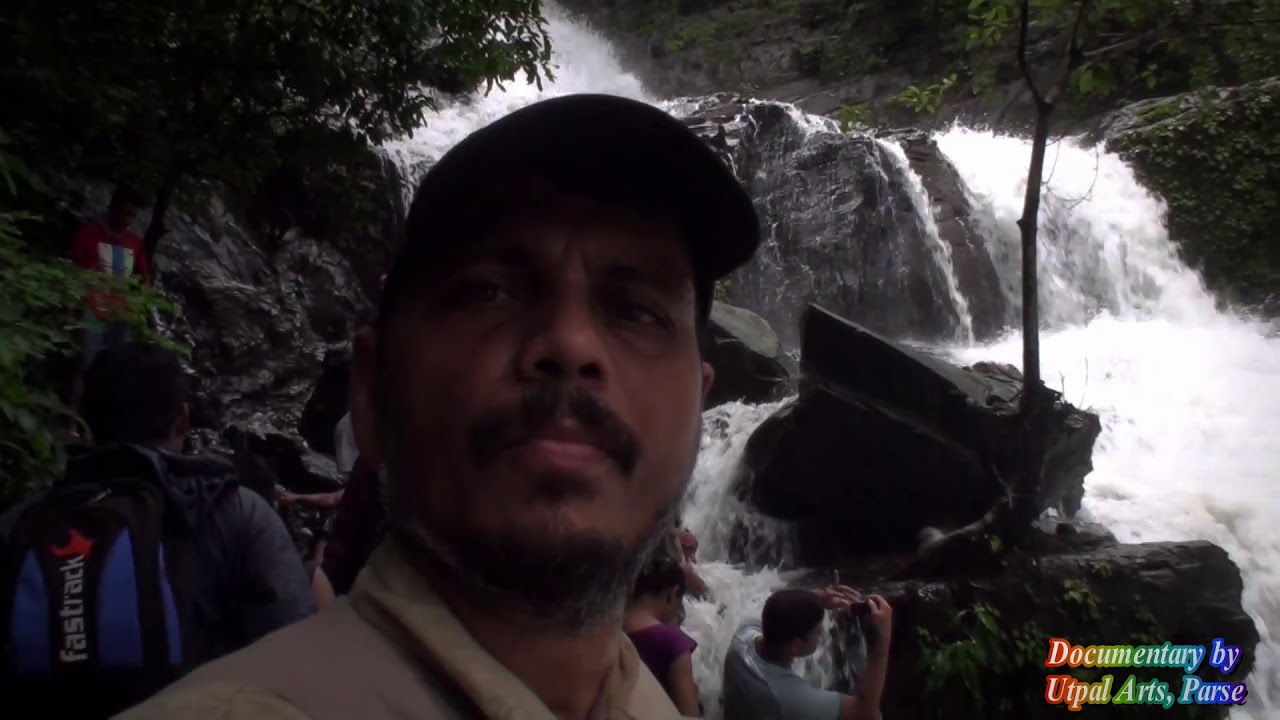 Indian waterfalls: Charavane, Goa - YouTube