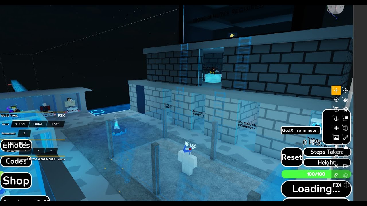 Building Roblox Game : God Mode - YouTube