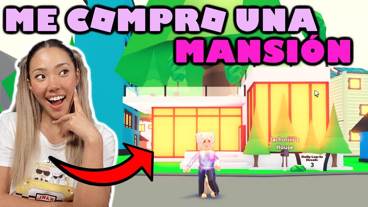 ADOPT ME ROBLOX - Me compro una MANSIÓN MULTIMILLONARIA - YouTube