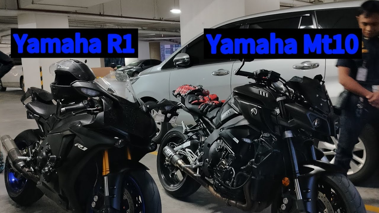 Yamaha R1 and Yamaha Mt10 kinuha in a day, welcome to Liter bikes unit ...