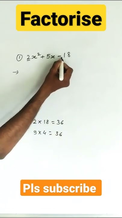 How do you factorise? Factorise | samk class | - YouTube