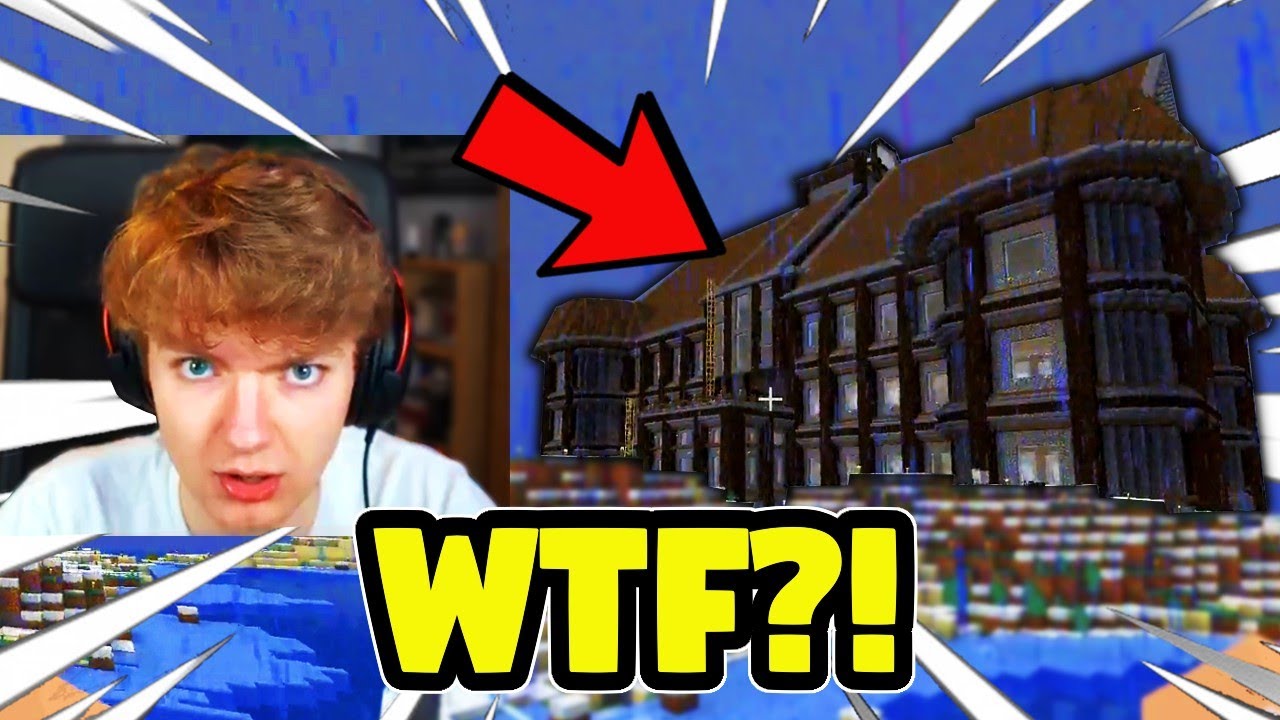 TommyInnit Reacts To The BIG SNOWCHESTER MANSION! (Dream SMP) - YouTube