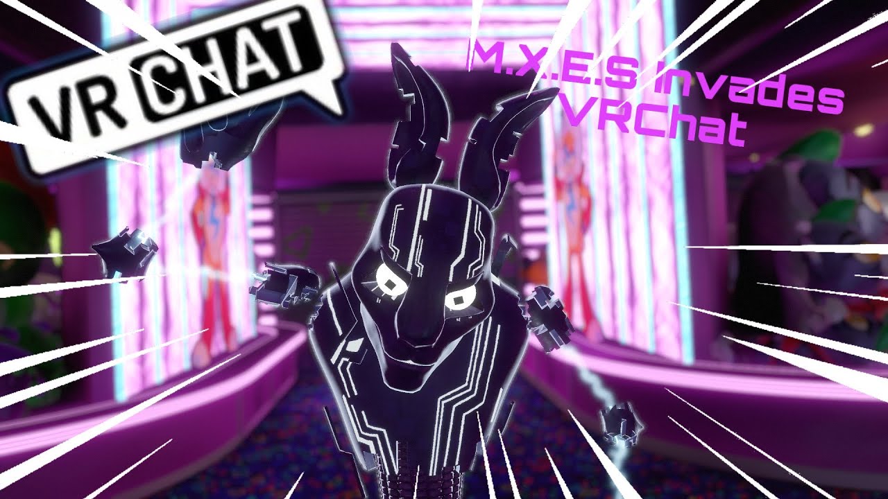 M X E S Scares Players in VRChat - YouTube