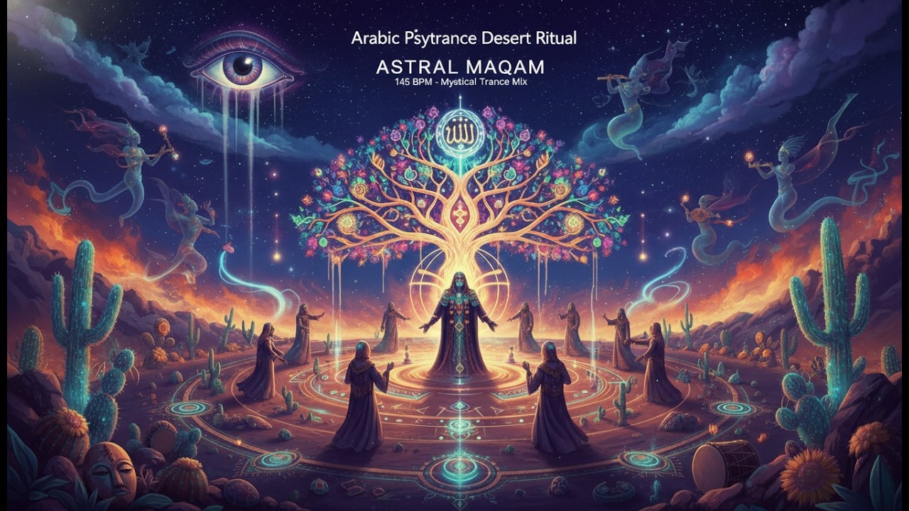 Arabic Psychedelic Trance 🔮 Desert Ritual Psy | Spiritual Festival ...