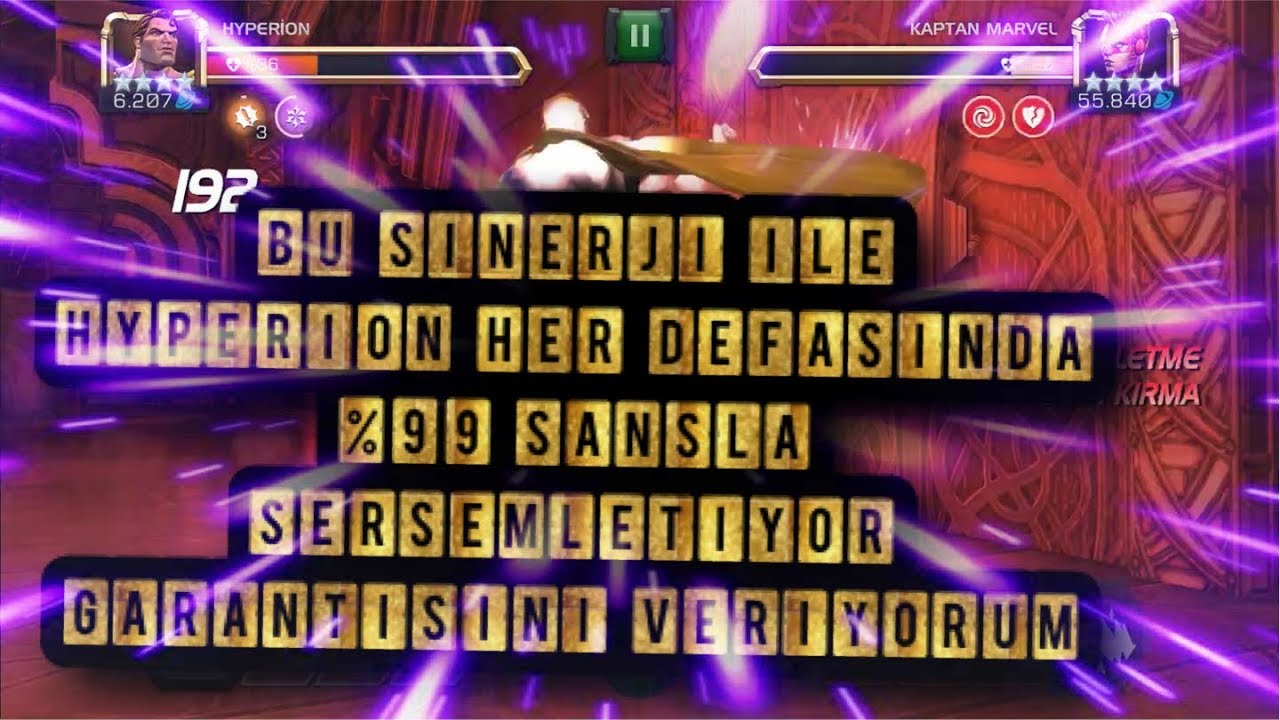 %99 STUN SYNERGY FOR HYPERION -MCOC - MARVEL CONTEST OF CHAMPIONS - YouTube