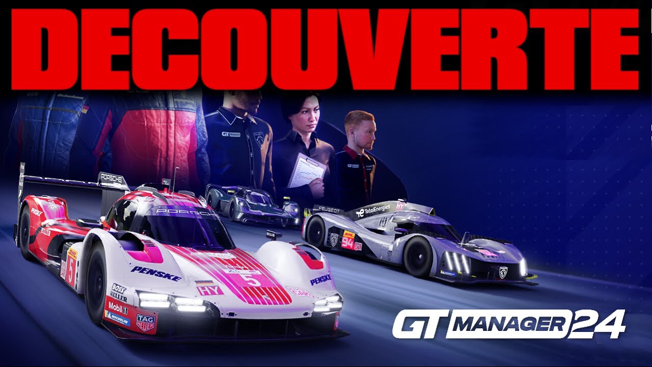 GÉRER sa TEAM de COURSE AUTO | GT Manager '24 - GAMEPLAY FR - YouTube