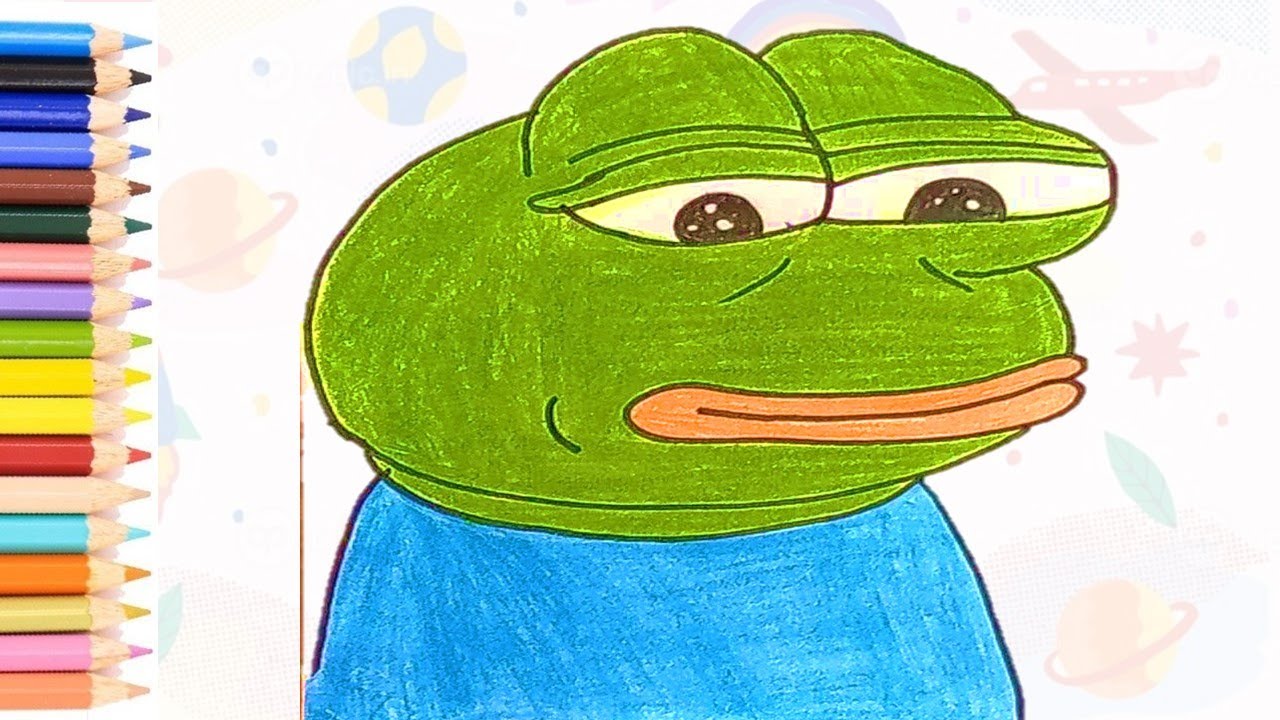 Photo of digital currency pepe |painting pepe | Digital currency ...