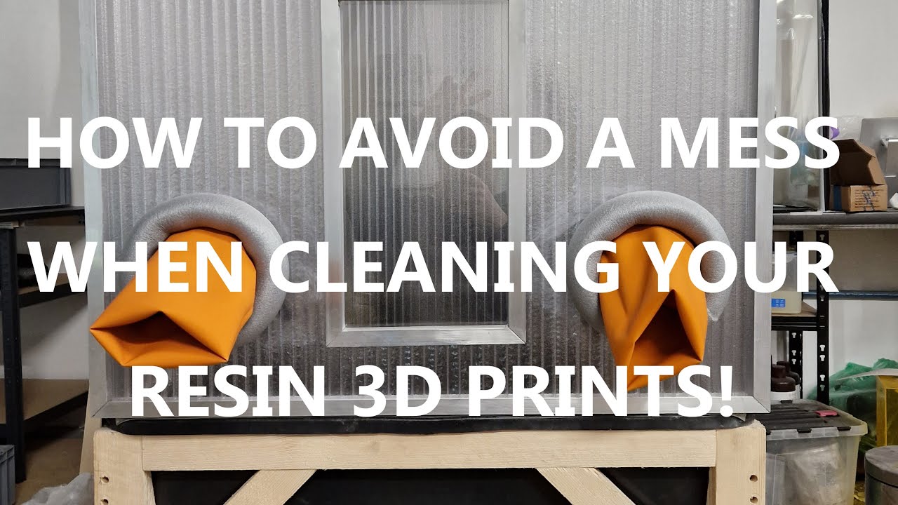 DIY Cleaning-station for Resin 3D Printing - aka the BEST SOLUTION to ...