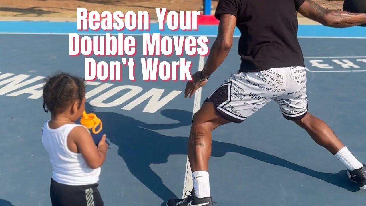 Quick WORKOUT Double moves with Heavy basketball - YouTube