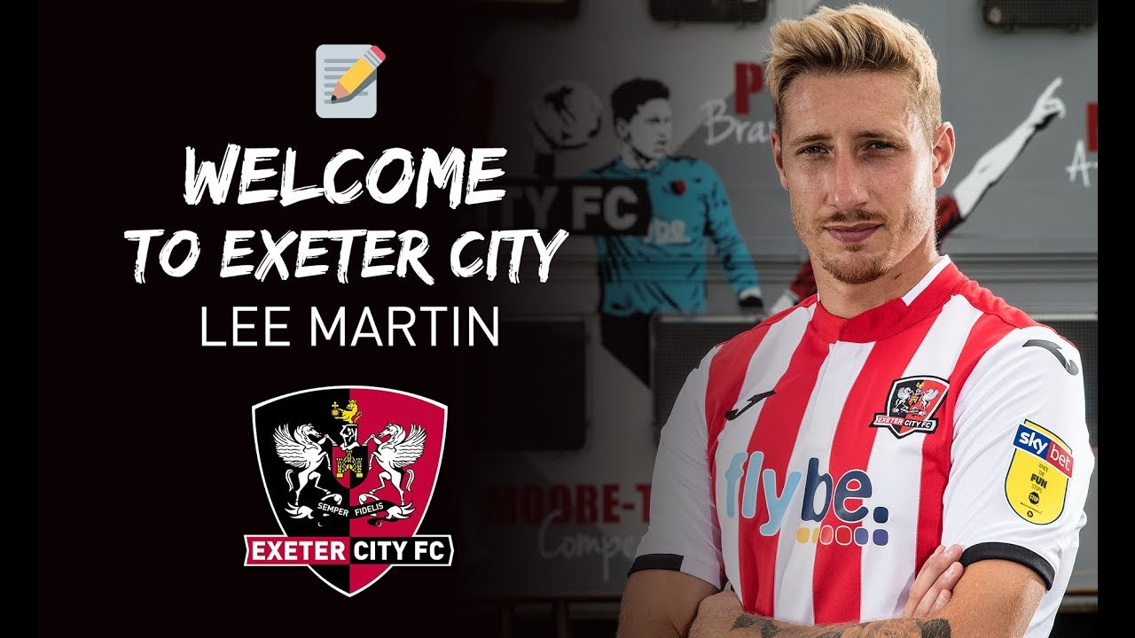 💬 Lee Martin on joining Exeter City | Exeter City Football Club - YouTube